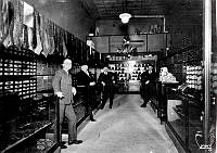 Harry S. Truman and Friends in His Haberdashery Store