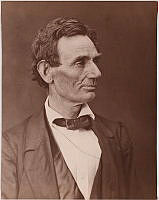 Gelatin Silver Print of Abraham Lincoln